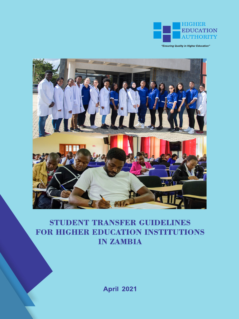 Student Transfer Guidelines For Higher Education Institutions in Zambia ...