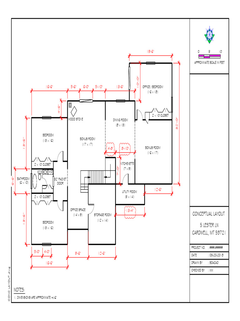 House Plan | PDF | Room | Home