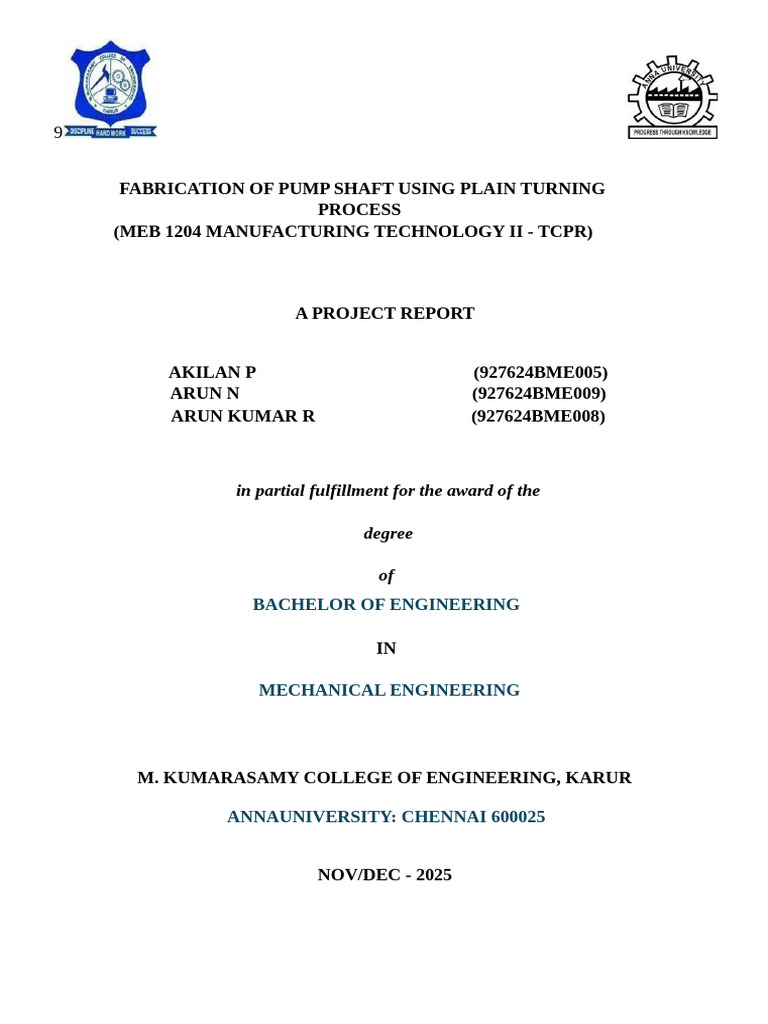 axel shaft 123 | PDF | Pump | Bearing (Mechanical)