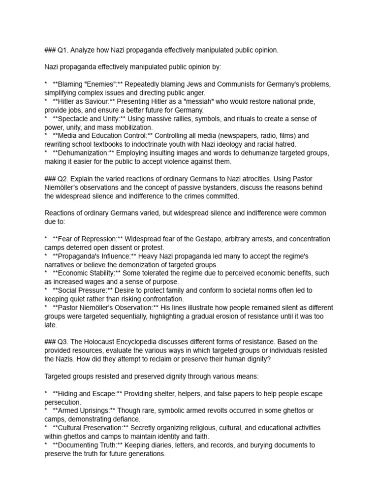 Google Keep Document | PDF | Nazi Germany | Propaganda