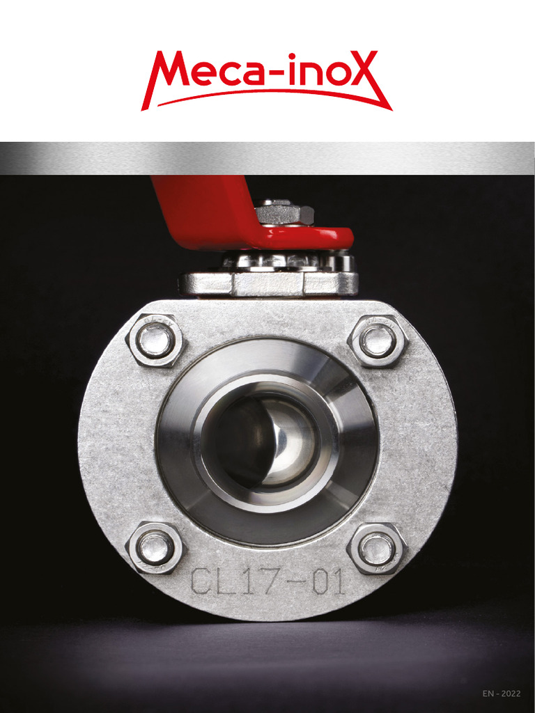 Meca-Inox: Leading Ball Valve Manufacturer | PDF | Valve | Water