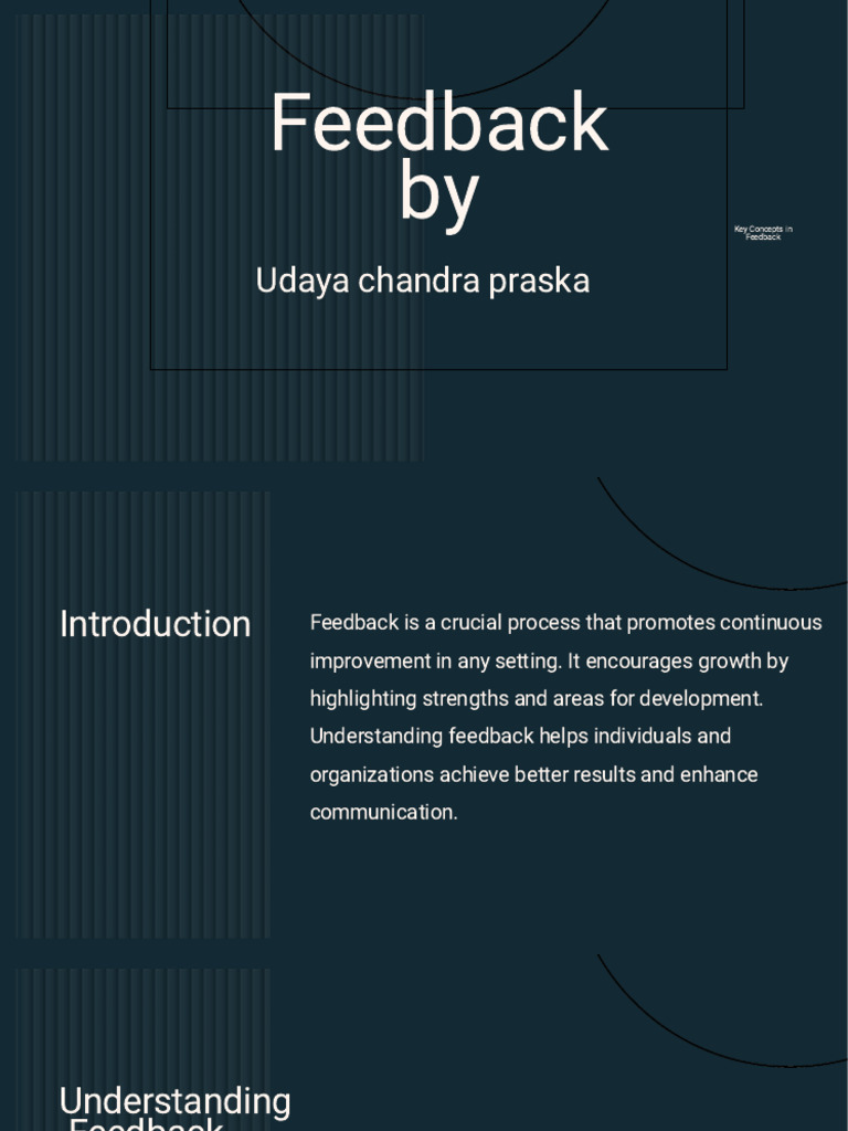 Understanding Effective Feedback Strategies | PDF | Goal | Performance ...