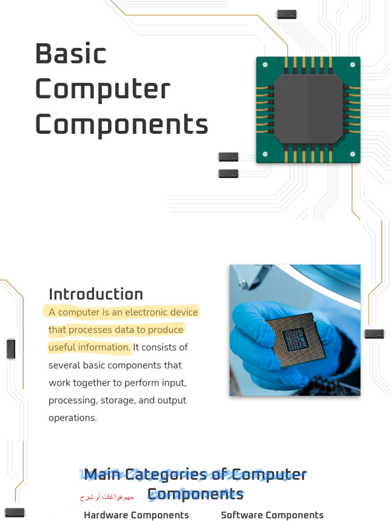 Essential Computer Components Guide | PDF | Computer Hardware | Input ...
