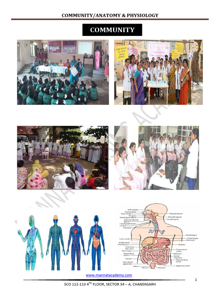 6. Community, Anatomy | PDF | Infection | Vaccines