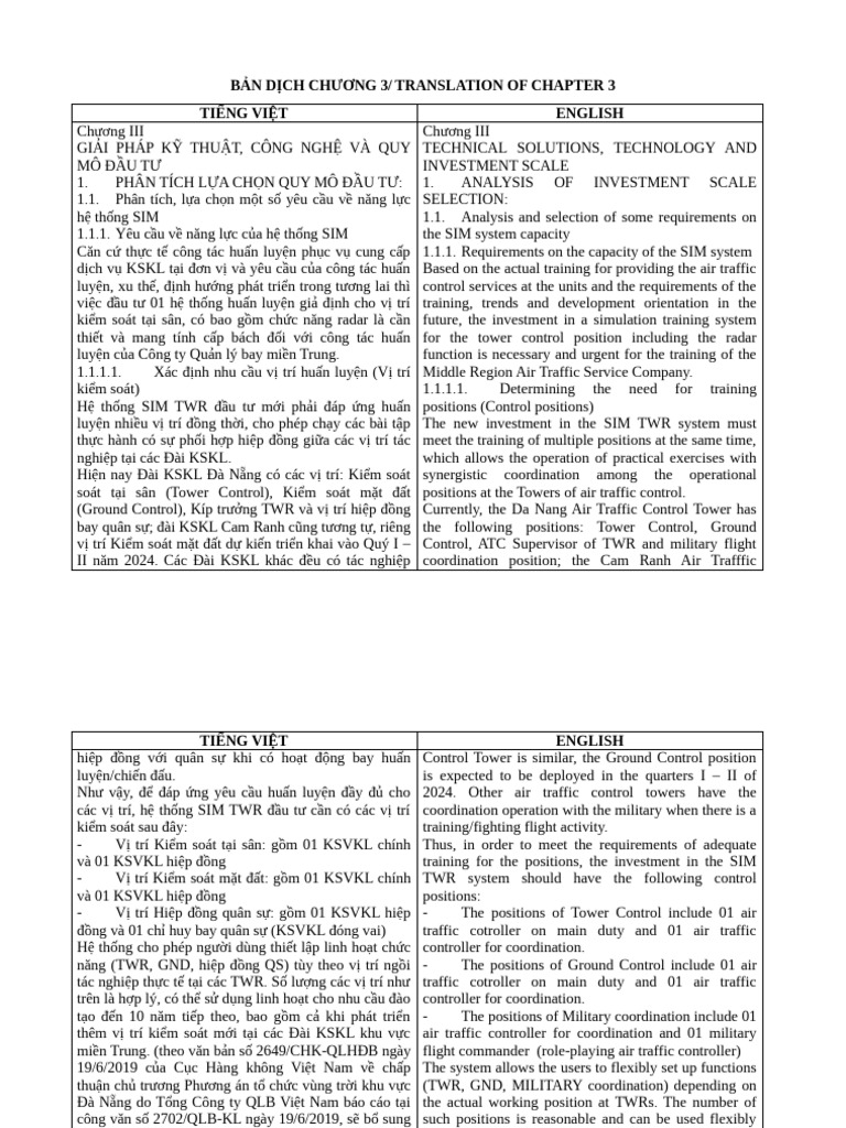 Chapter 3 Translation | PDF