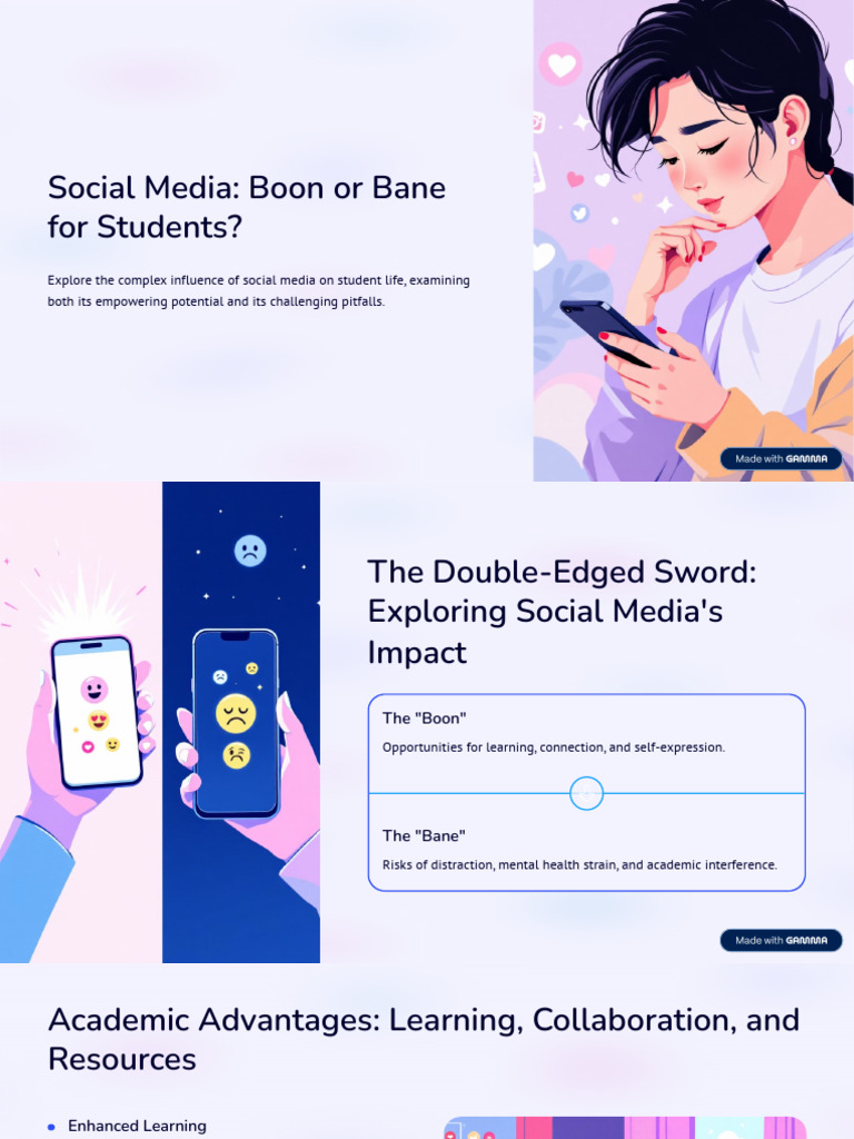 Social Media's Impact on Students | PDF | Social Media | Popular ...