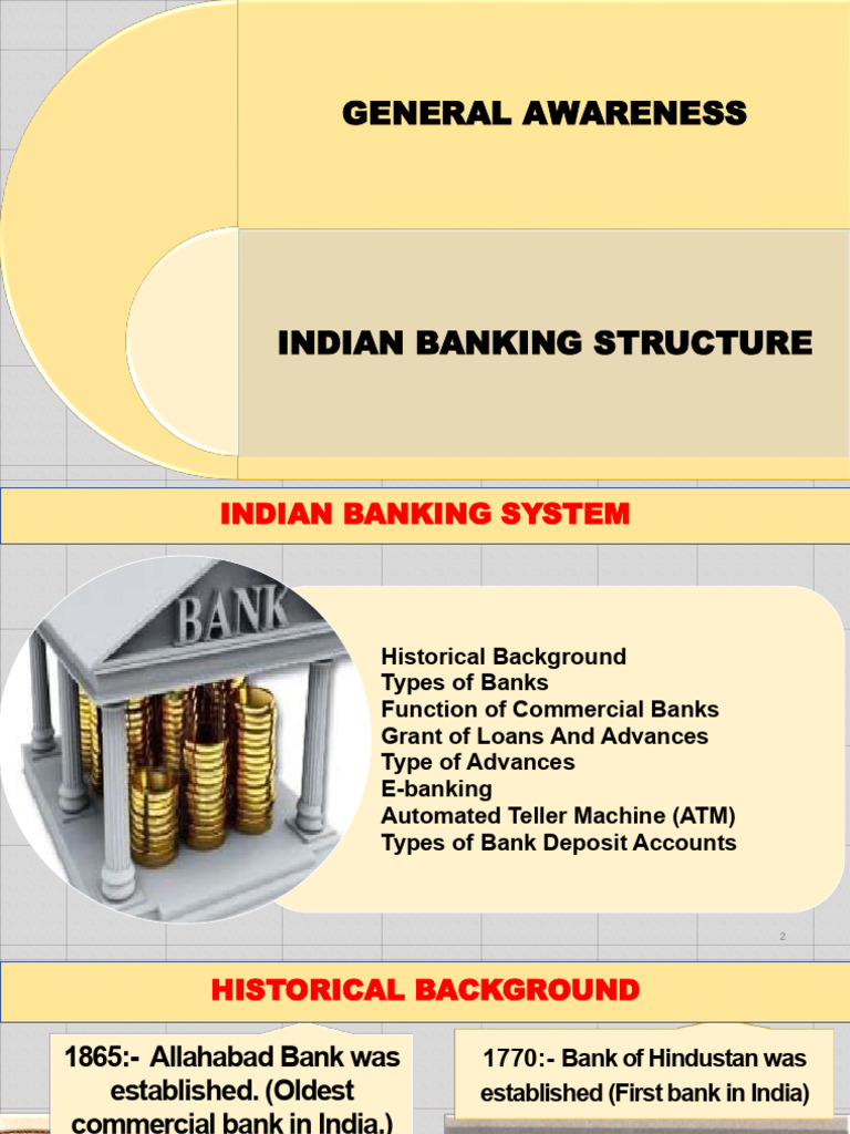 Lecture - 2 Indian Banking Structure e | PDF | Banks | Financial Services