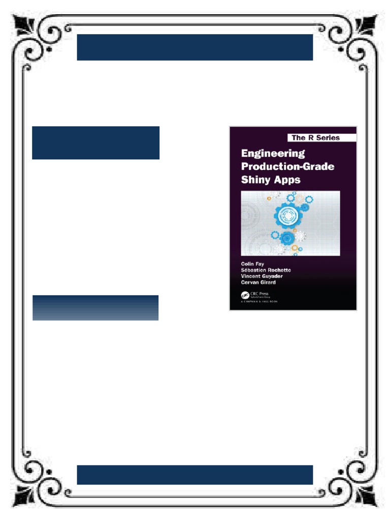 Engineering Production-Grade Shiny Apps 1st Edition Colin Fay eBook ...