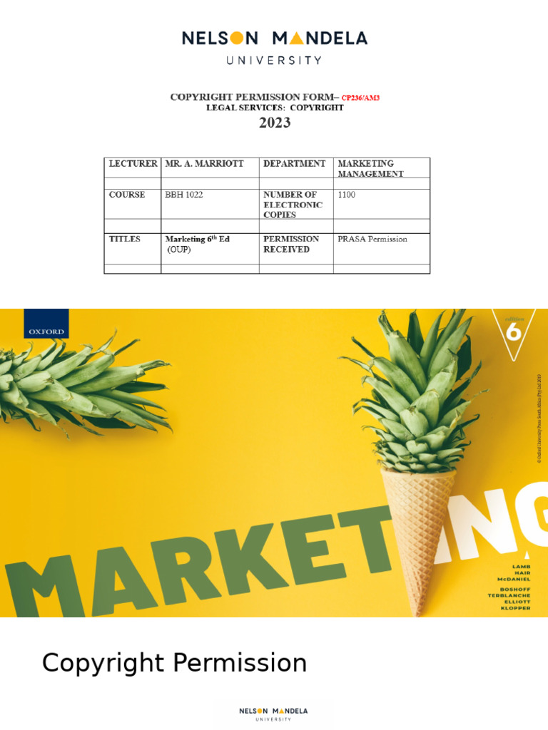 Marketing 6e_Chapter 6_0 | PDF | Market Segmentation | Marketing