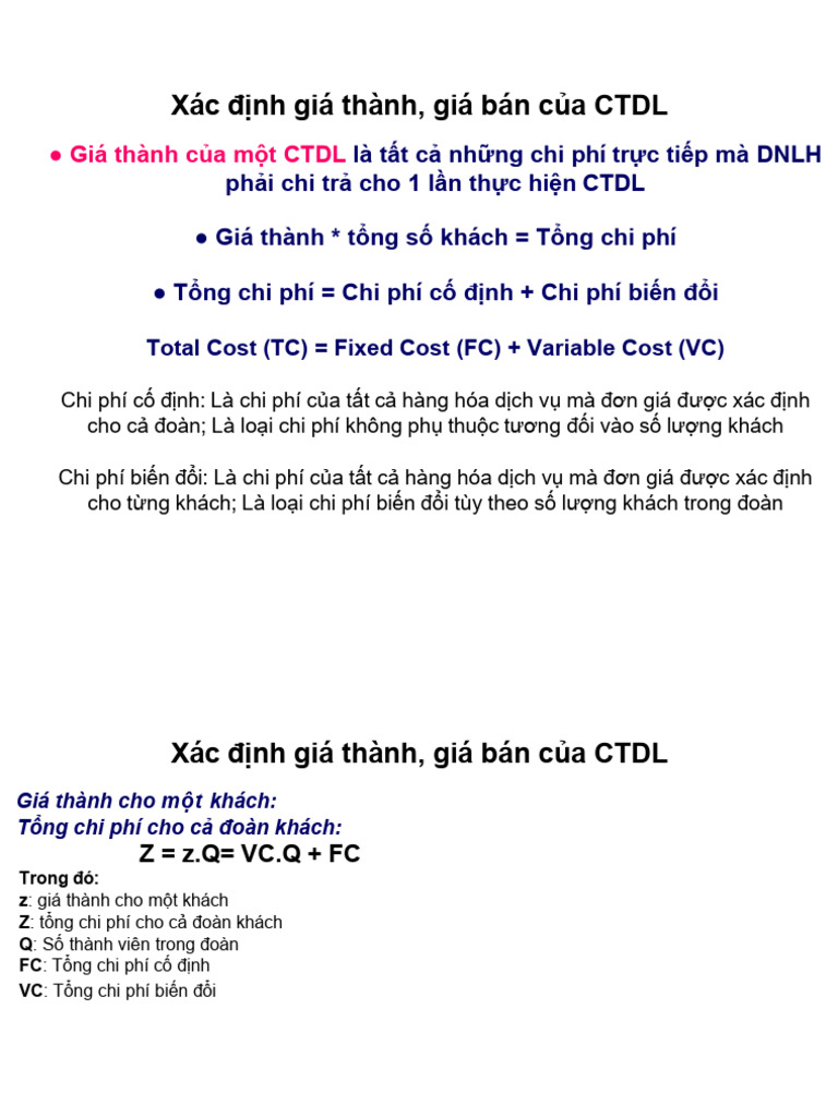 BT Tính Giá CTDL | PDF