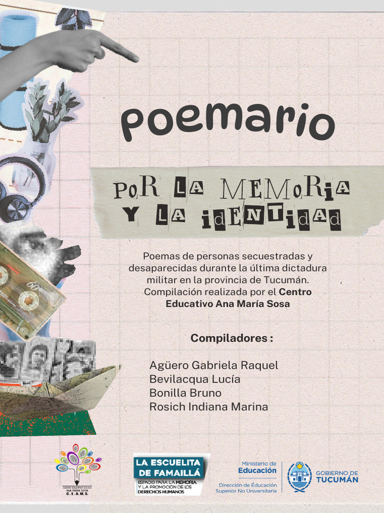 Poemario Por La Memoria y La Identidad | PDF