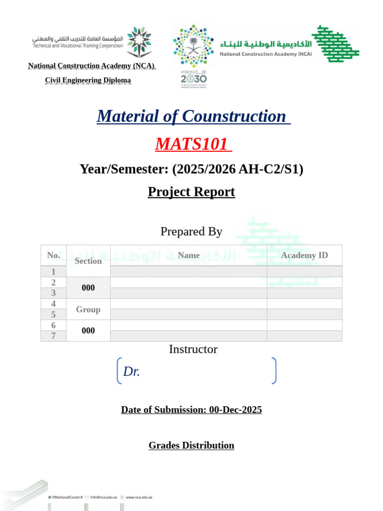 2025RUH SS CEC MATS101 Project Report Format | PDF | Publishing
