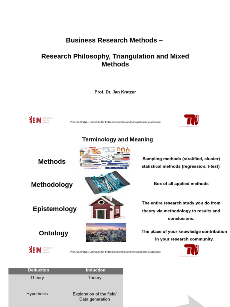 Business Research Methods Overview | PDF | Quantitative Research ...