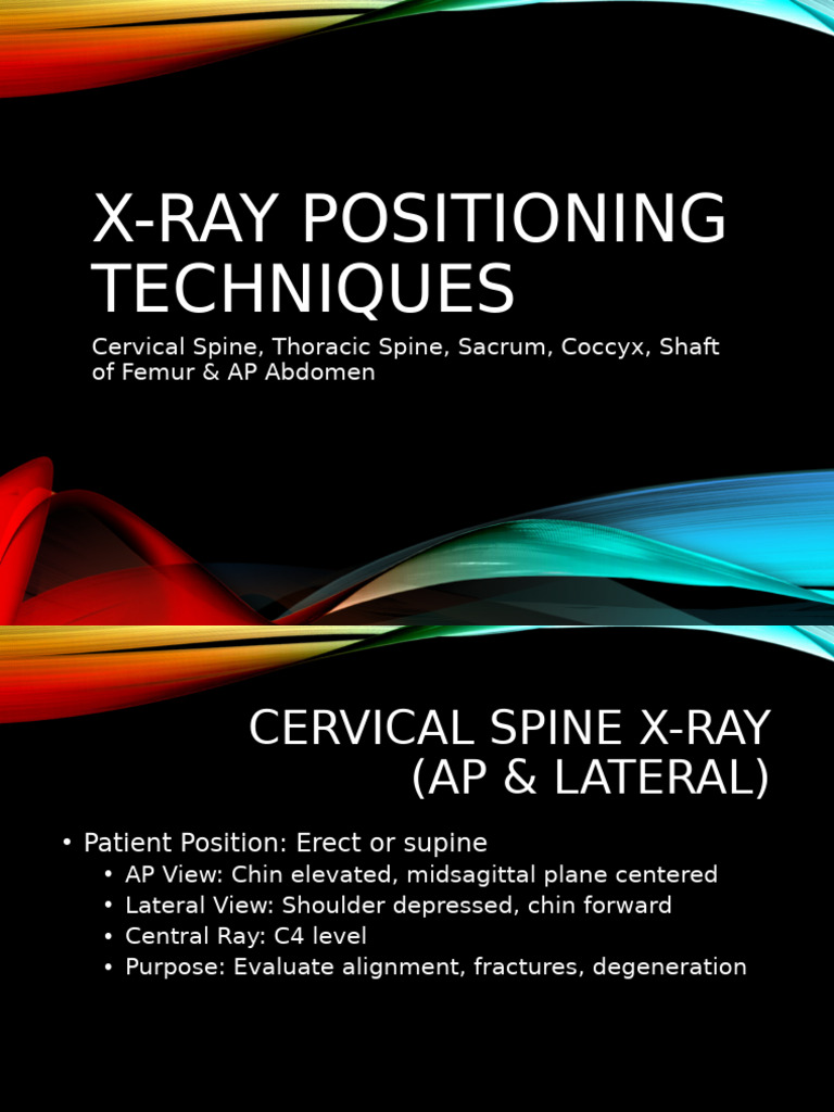 Xray Positioning Presentation (1) | PDF | Pelvis | Hip