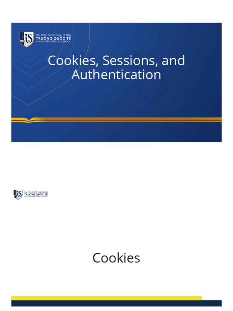 PHP Cookies, Sessions, and Authentication Guide | PDF | Http Cookie ...