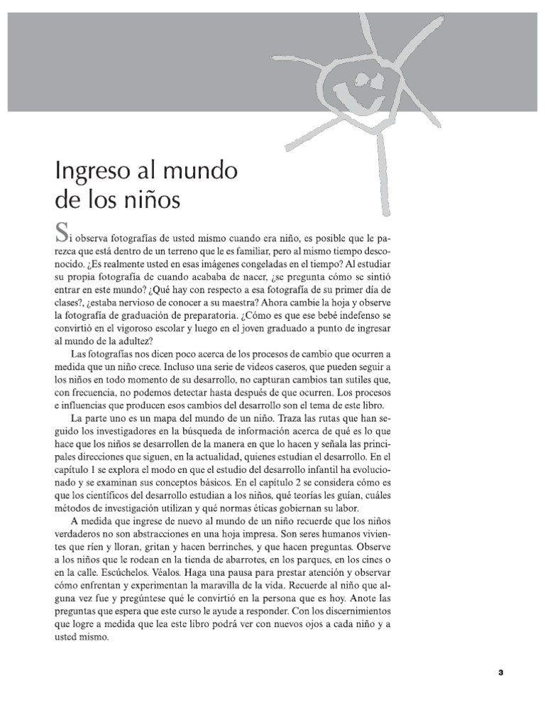 El Mundo de Los Niños Compreso | PDF