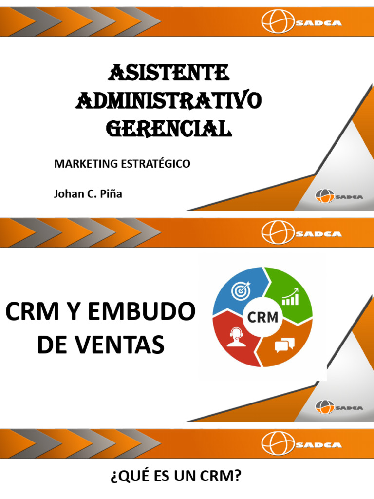 Modulo Iii CRM y Embudo de Ventas | PDF | Gestión de la relación con el ...