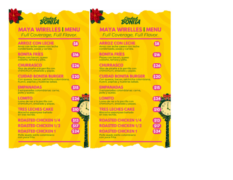 Menu Maya Wireless n | PDF