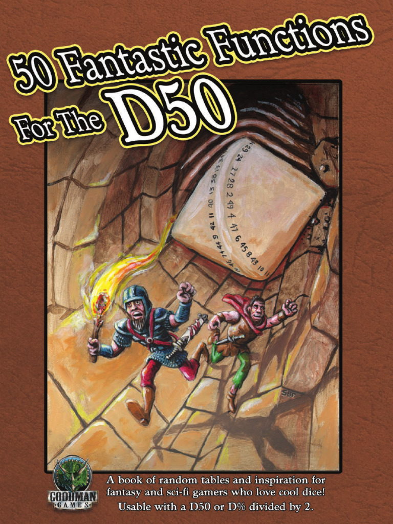 d50 Random Tables for RPG Adventures | PDF | Natural Satellite