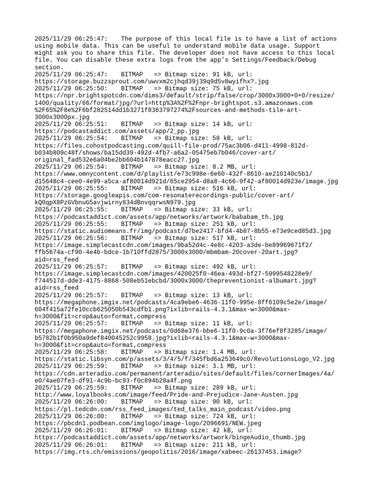 Mobile Data Tracking Log | PDF | Imaging | Computing