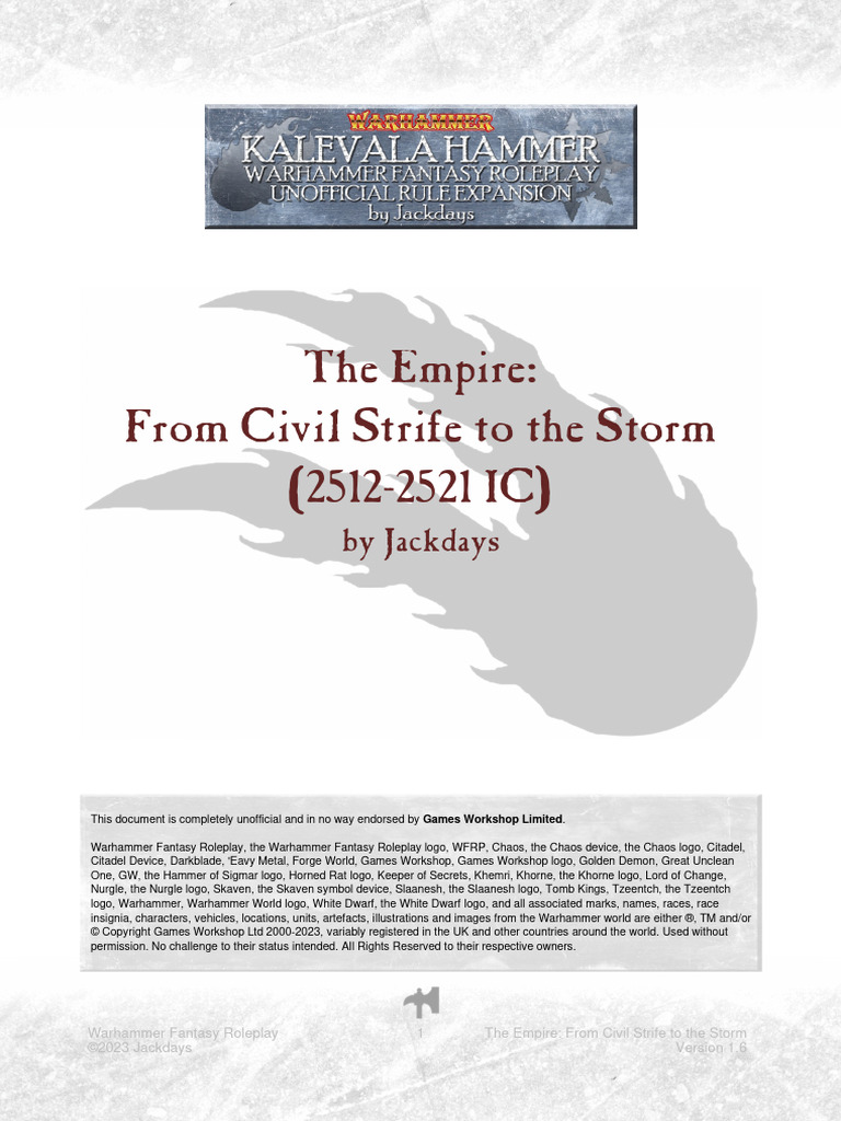 The Empire From Civil Strife to the Storm | PDF