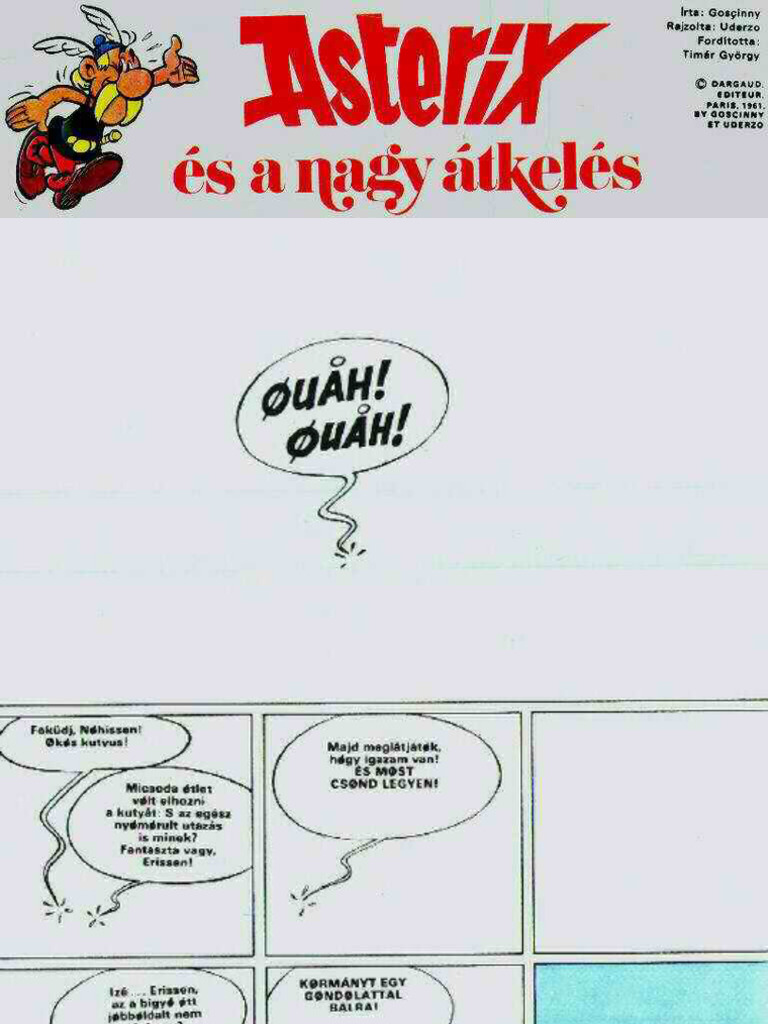 022 Asterix - A Nagy Átkelés | PDF