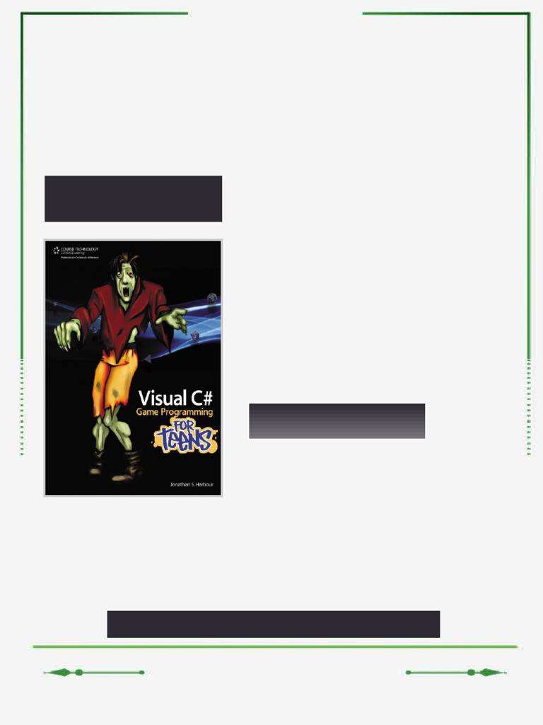Visual C Game Programming for Teens 1st Edition Jonathan S. Harbour ebook professionally ...