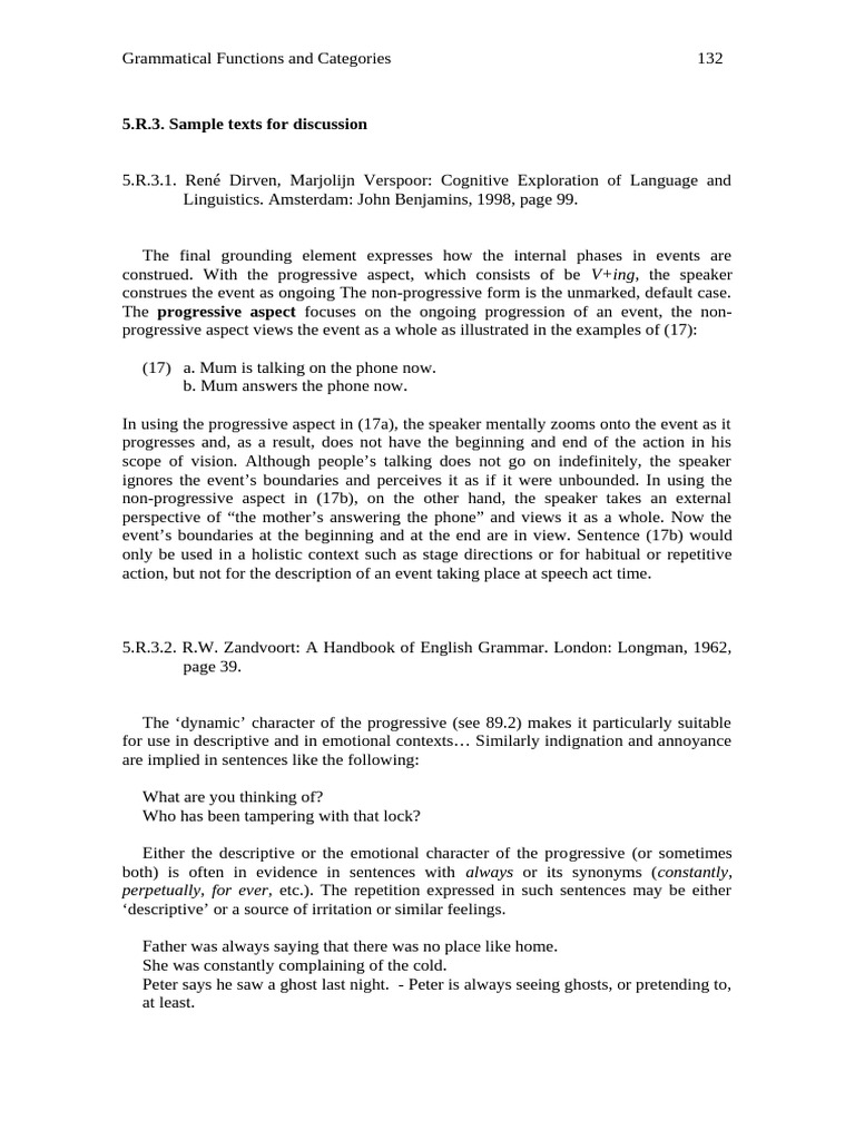 Understanding Grammatical Aspects | PDF | Verb | English Language