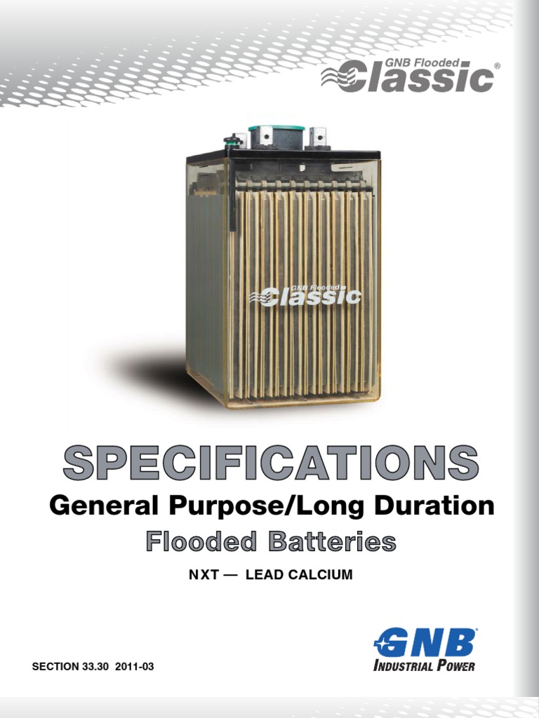 Exide - GNB Flooded Classic NXT Batteries Specs | PDF | Human Resource ...