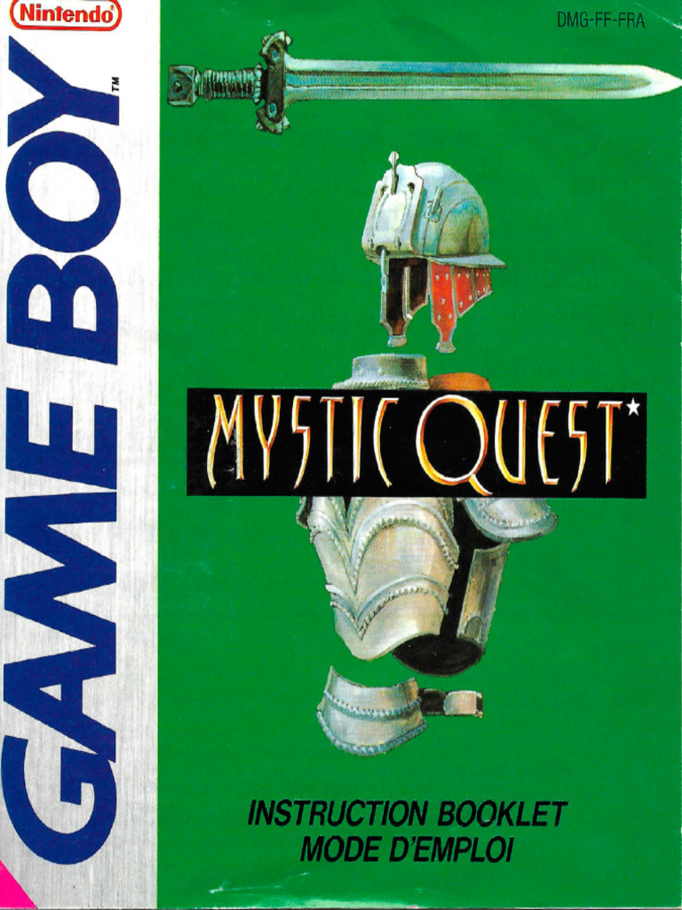 Mystic Quest Game Boy Nintendo Notipix Light | PDF