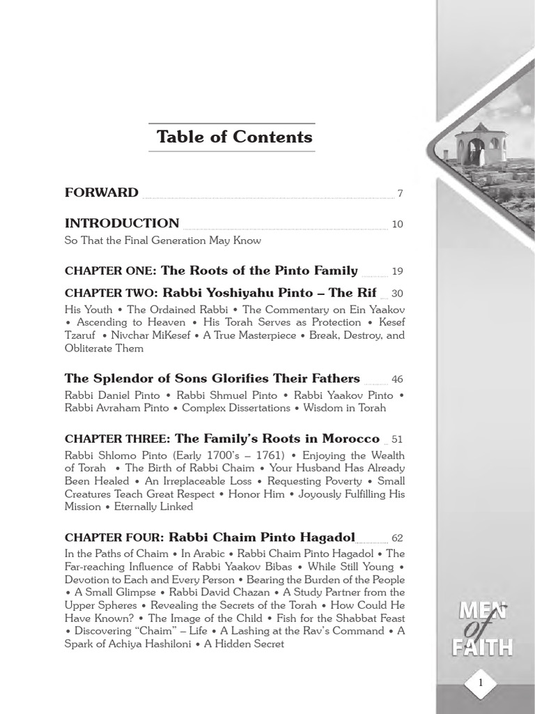 Rabbi Chaim Pinto: Legacy and Teachings | PDF | Miracle | Mitzvah