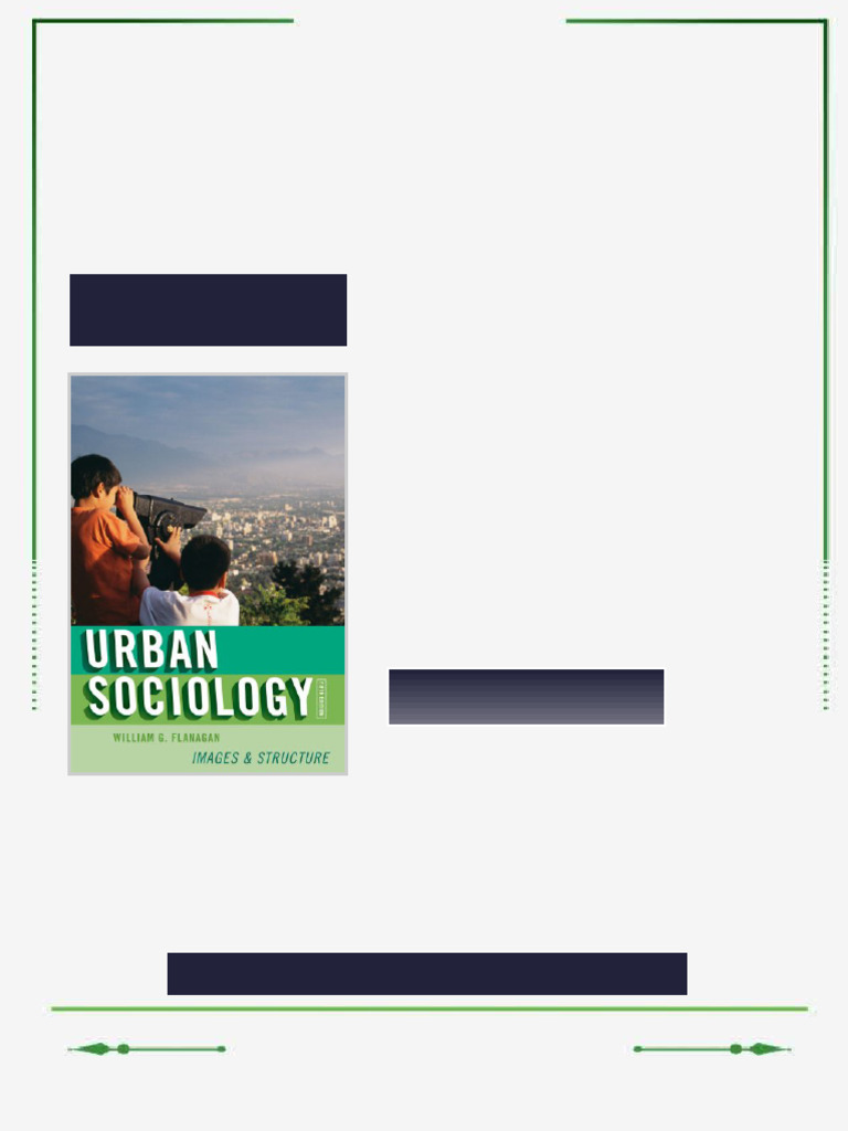 Urban Sociology Images and Structure Fifth Edition William G. Flanagan ebook open-access pdf ...