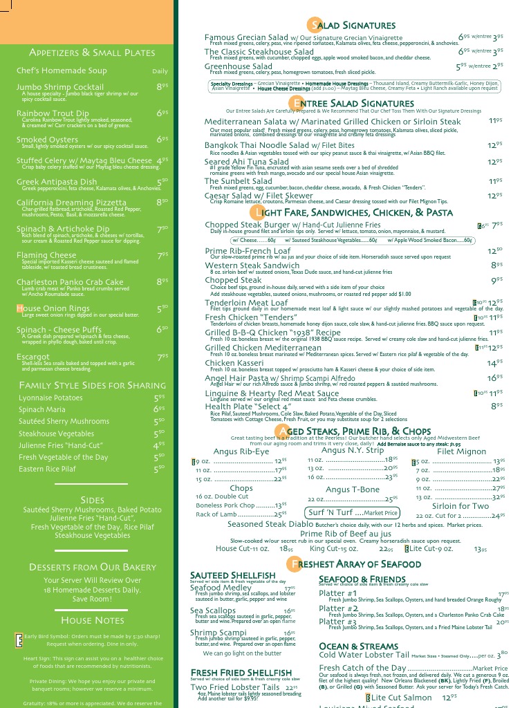 Menu Knox | PDF | Salad | Foods