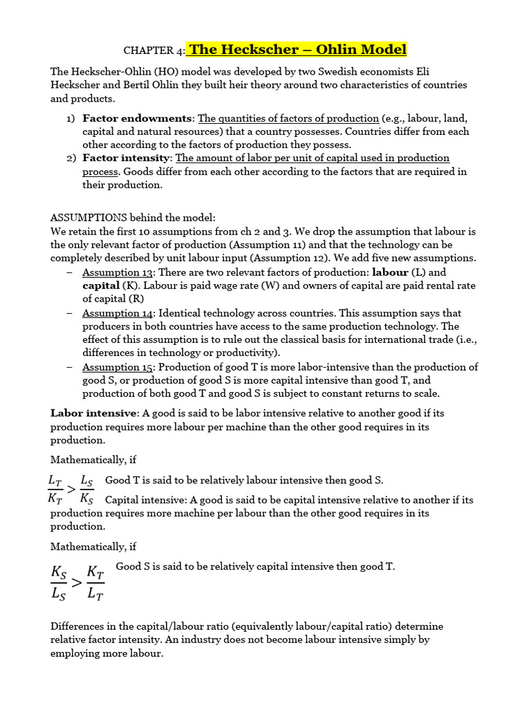 CHAPTER 4-5 ie pdf | PDF | Labour Economics | Production And Manufacturing