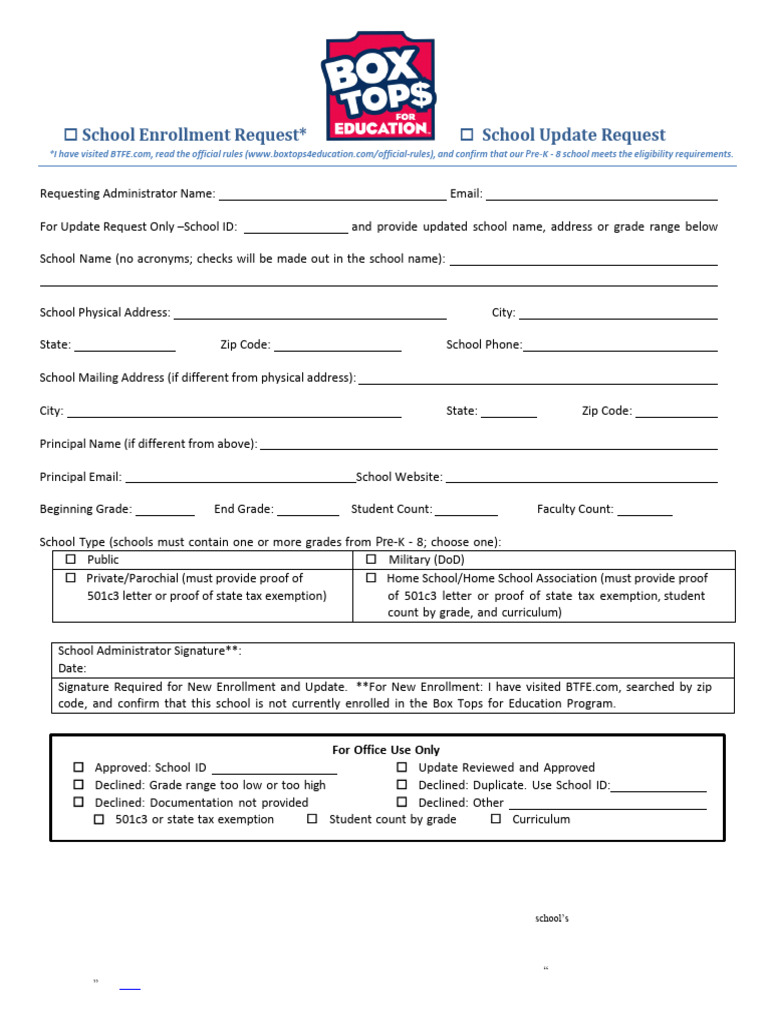 Btfe Enrollment Form2025 | PDF | Identity Document
