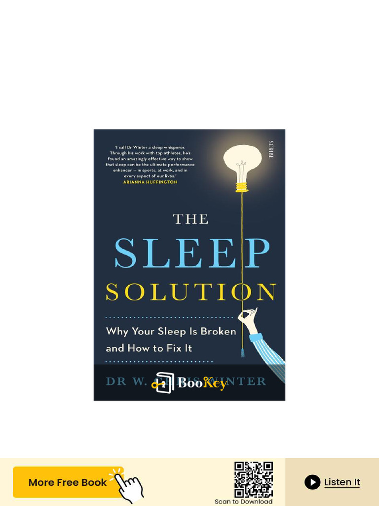 The Sleep Solution by W. Chris Winter PDF | PDF | Sleep | Insomnia