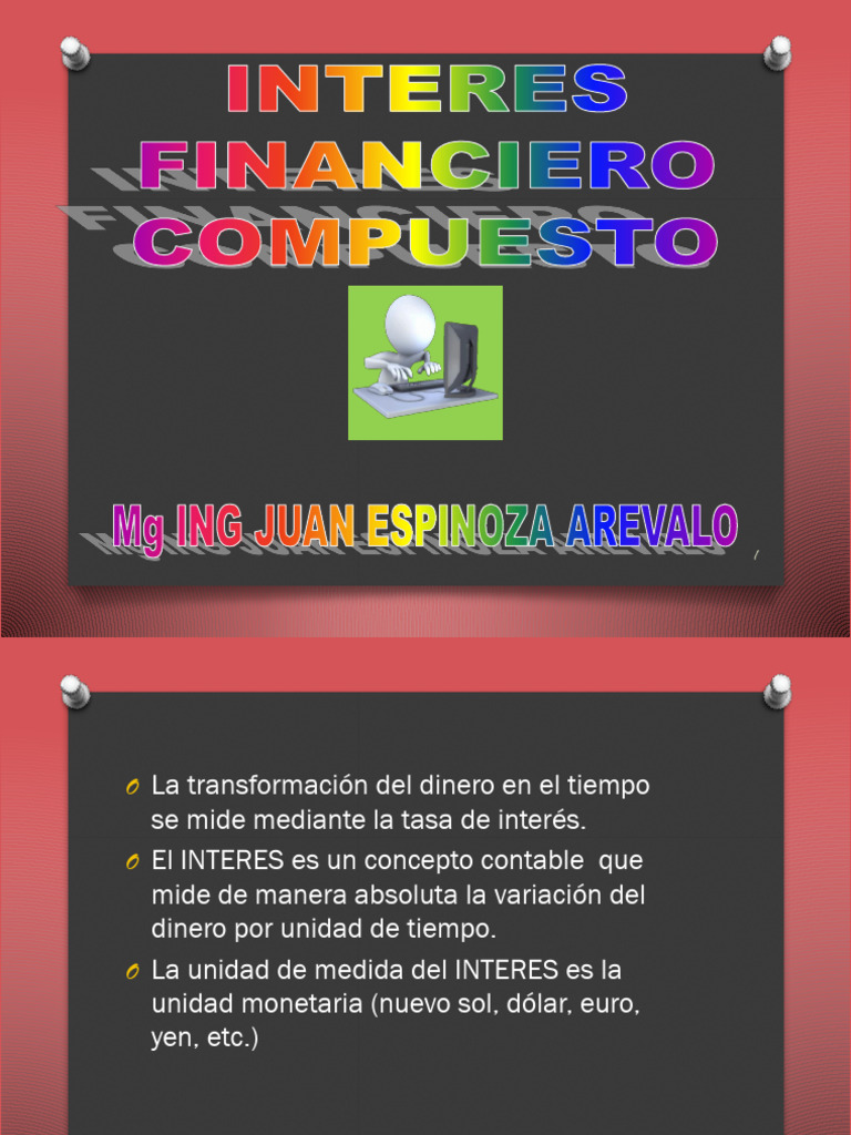 Interes Compuesto Jea | PDF | Interés | Interés compuesto
