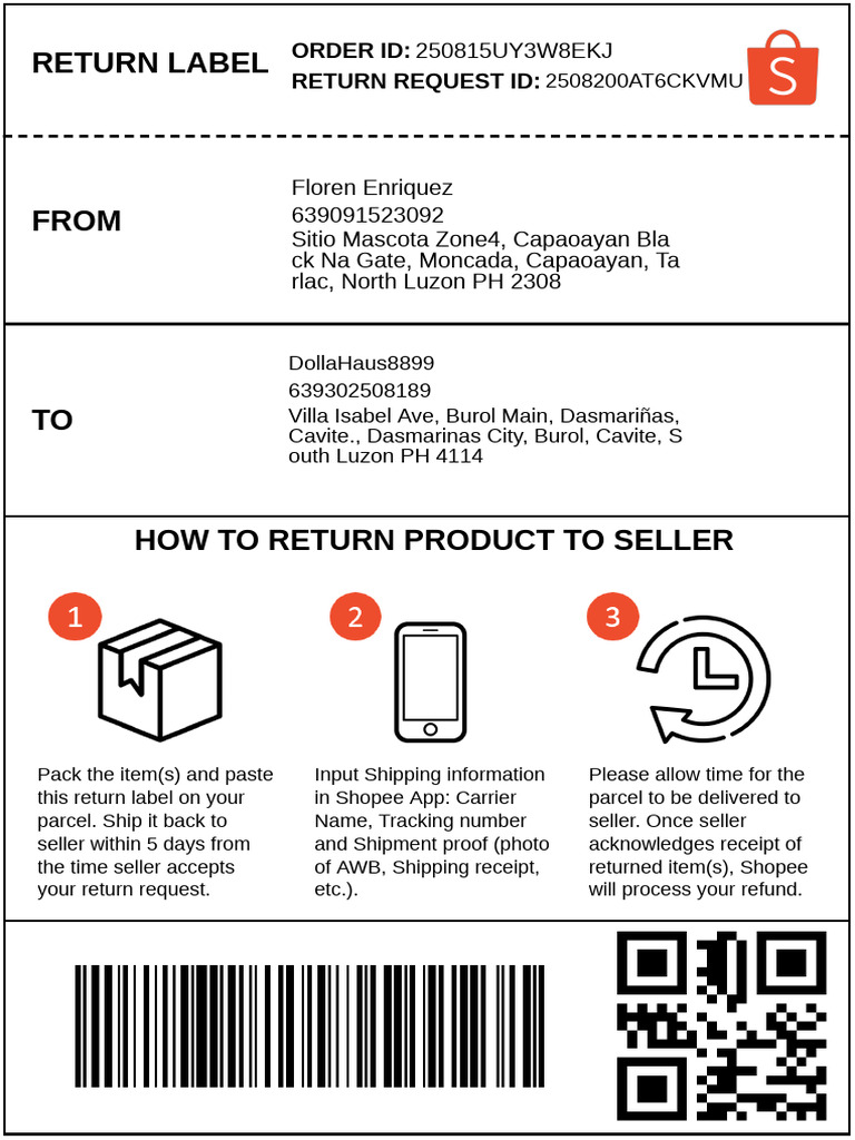 Get Return Label-1755672728366 | PDF