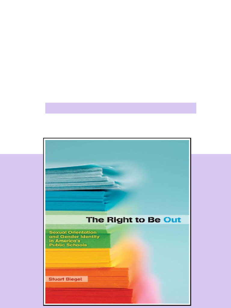 (Ebook) The Right to Be Out: Sexual Orientation and Gender Identity in ...