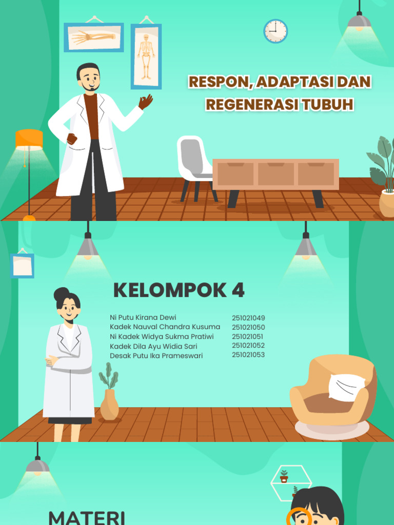 Respon, Adaptasi, dan Regenerasi Tubuh | PDF
