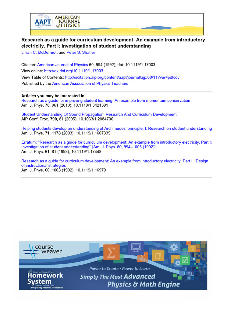 Mcdermott 1992 | PDF | Learning
