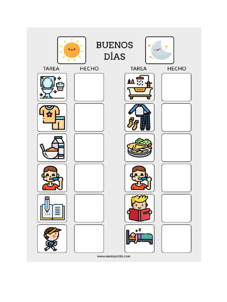 RUTINA PARA NIÑOS LIC. IRIS MARTE. | PDF