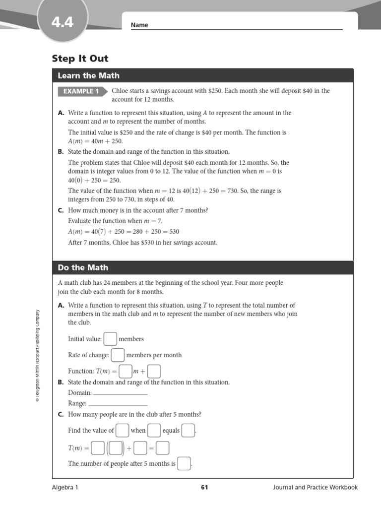 Module 4 Lesson 4 Point Slope Form AK49r | PDF | Function (Mathematics ...