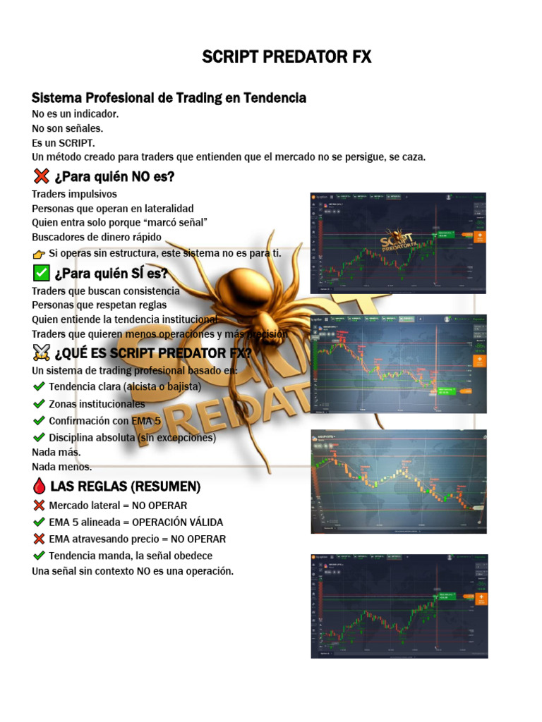 Script Predator FX: Trading Efectivo y Preciso | PDF | Comerciante ...