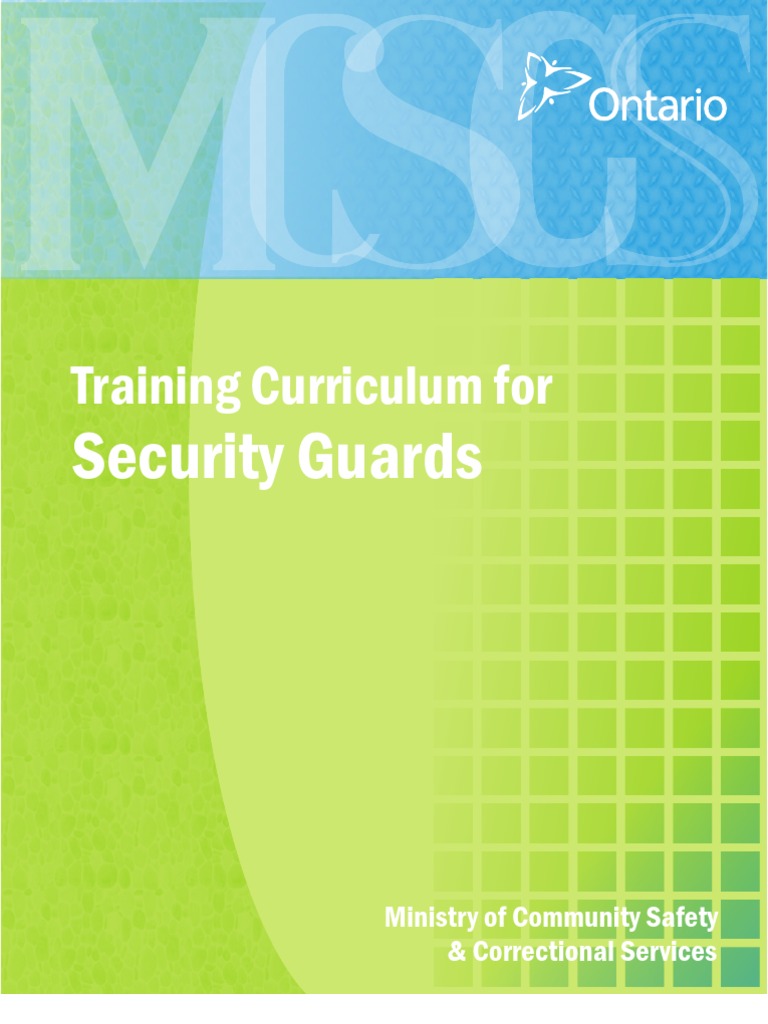 Security Guard Curriculum | PDF | Security Guard | Emergency