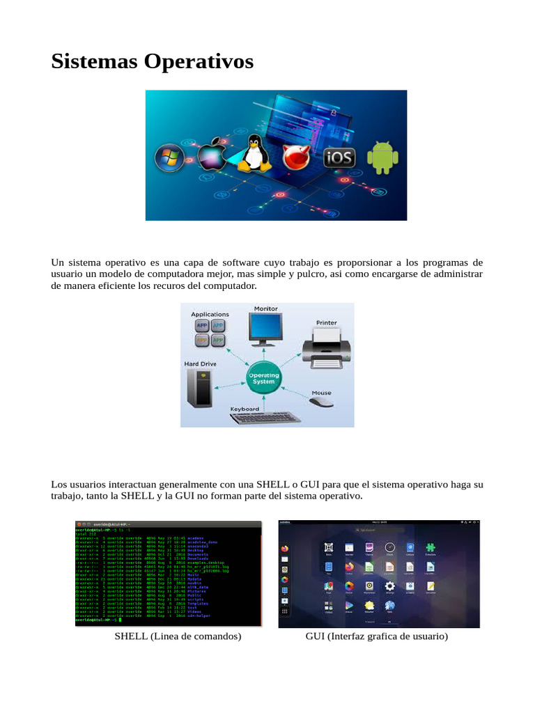 Introduccion a Sistemas Operativos | PDF | Arranque | Sistema operativo