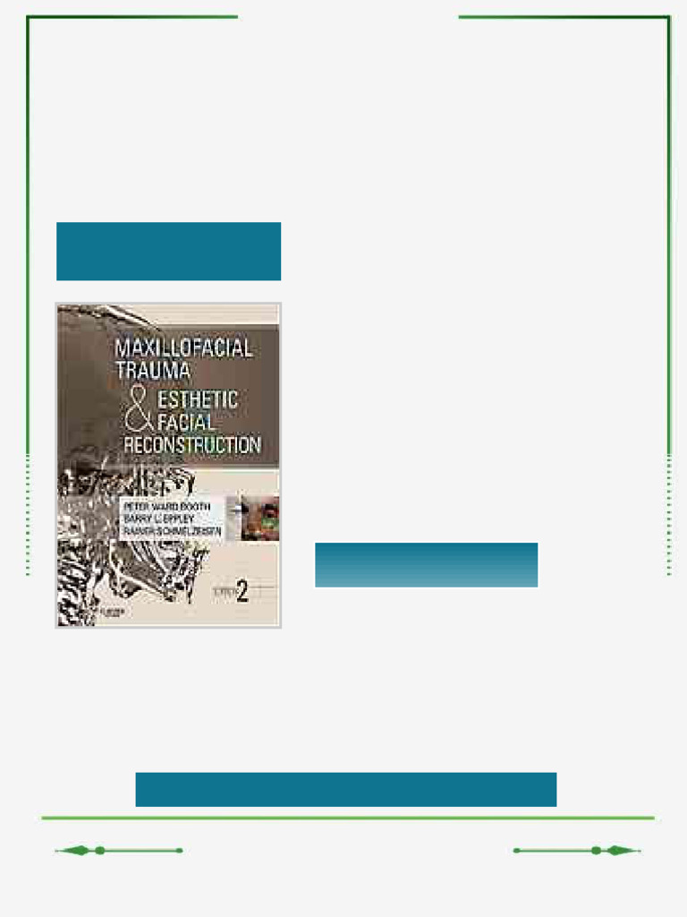 Maxillofacial trauma esthetic facial reconstruction Second Edition ...