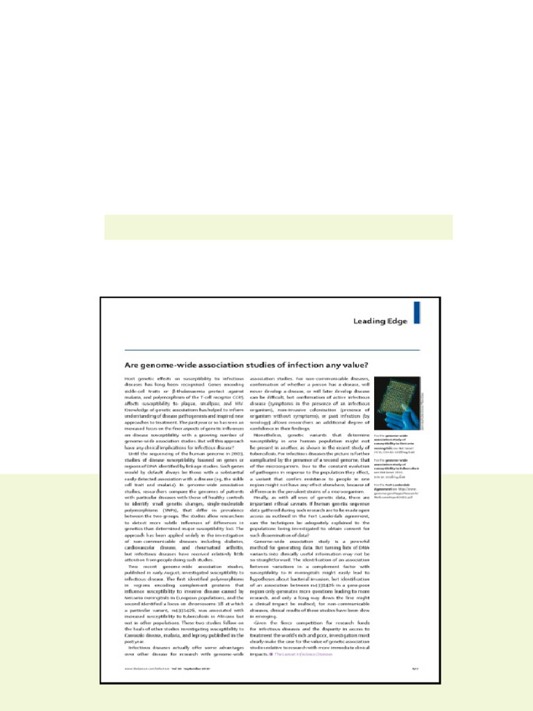 Lancet Infectious Diseases Volume 10 Issue 9 Pages 577652 September ...