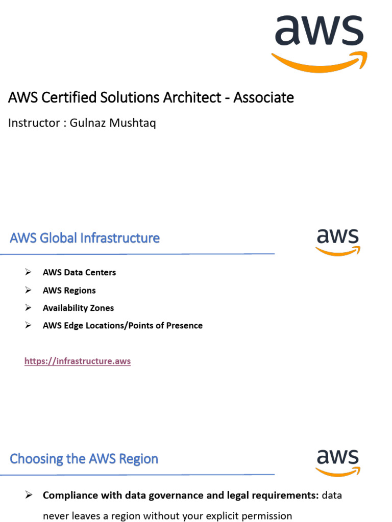 AWS Slides 2 26 May 2023 | PDF