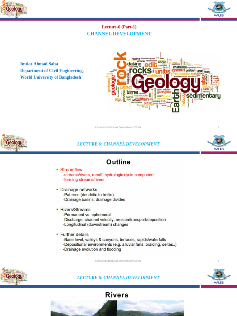 CE 501 - Fall 2025 - Lectures 6 (Part-1) | PDF